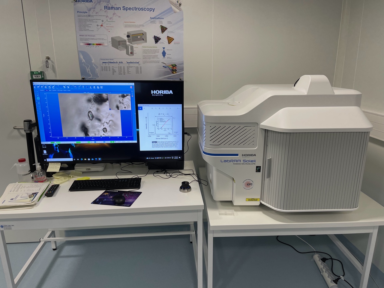 RAMAN Microscopy Laboratory: Horiba LABRAM Soleil & ISTerre